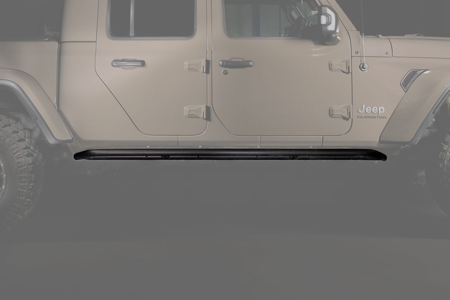 Raid Series Rock Rails / Side Steps Suited For Jeep Gladiator JT - Iron ...