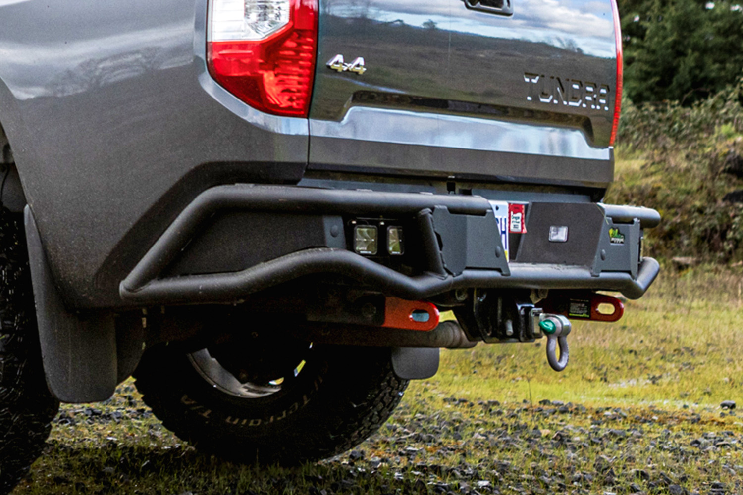 Raid Series Rear Bumper Kit Suited for 2014-2021 Toyota Tundra - Iron ...