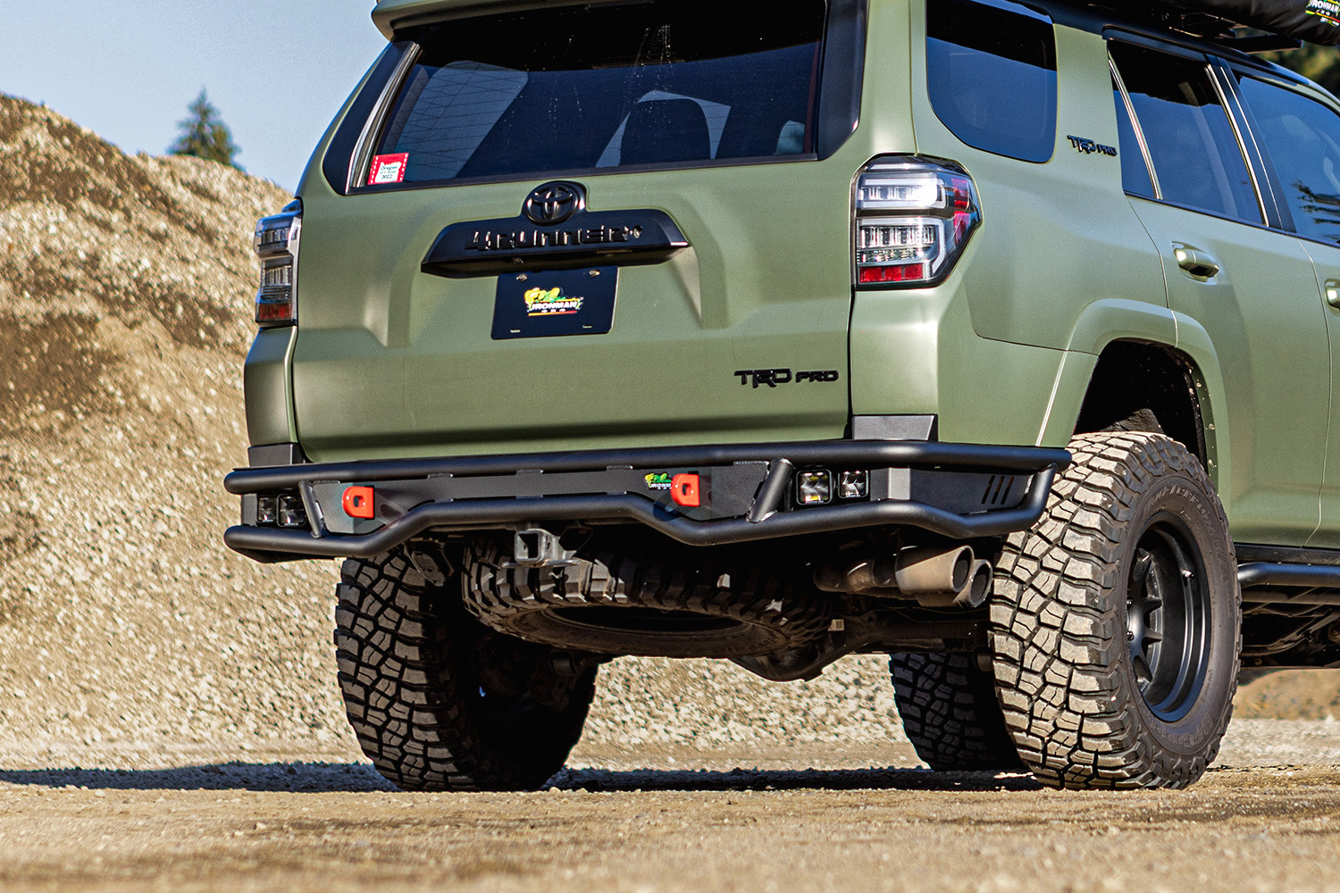 Raid Series Rear Bumper Kit Suited for 2010+ Toyota 4Runner - Iron Rigs 4x4