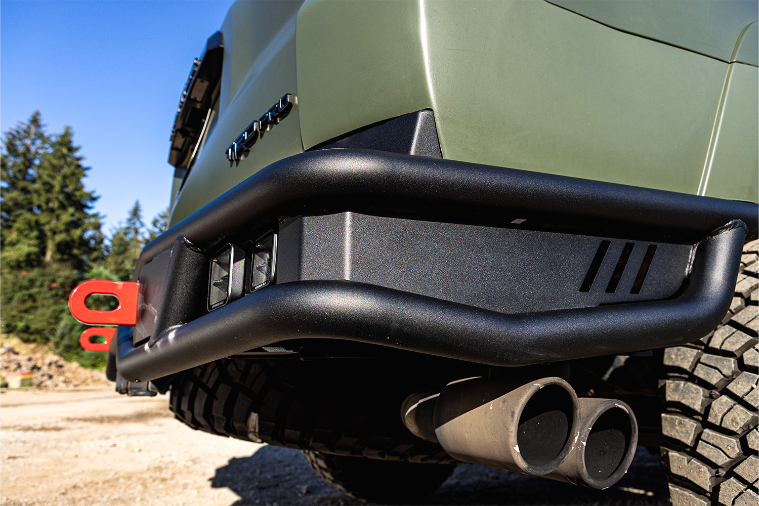 Raid Series Rear Bumper Kit Suited for 2010+ Toyota 4Runner - Iron Rigs 4x4