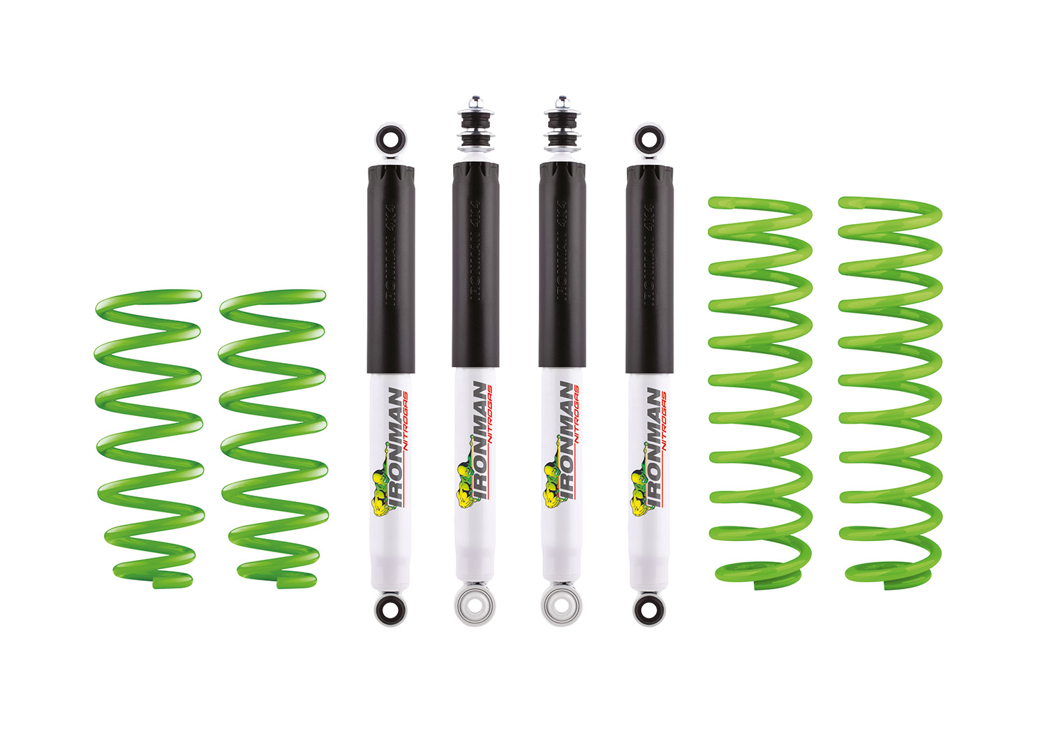 Nitro Gas Suspension Lift Kit Suited For 2021+ Jeep Wrangler JL - Iron ...
