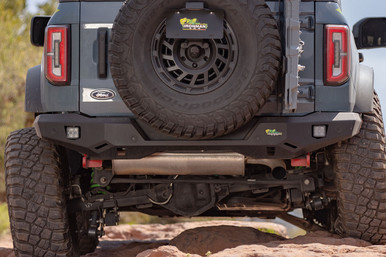 Raid Rear Bumper Kit Suited for Ford Bronco 2021+ - Iron Rigs 4x4