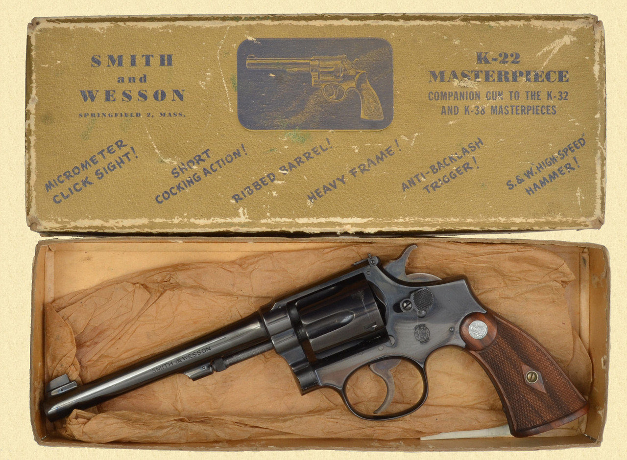 S&W K-22 1ST MODEL - D34433 - Simpson Ltd