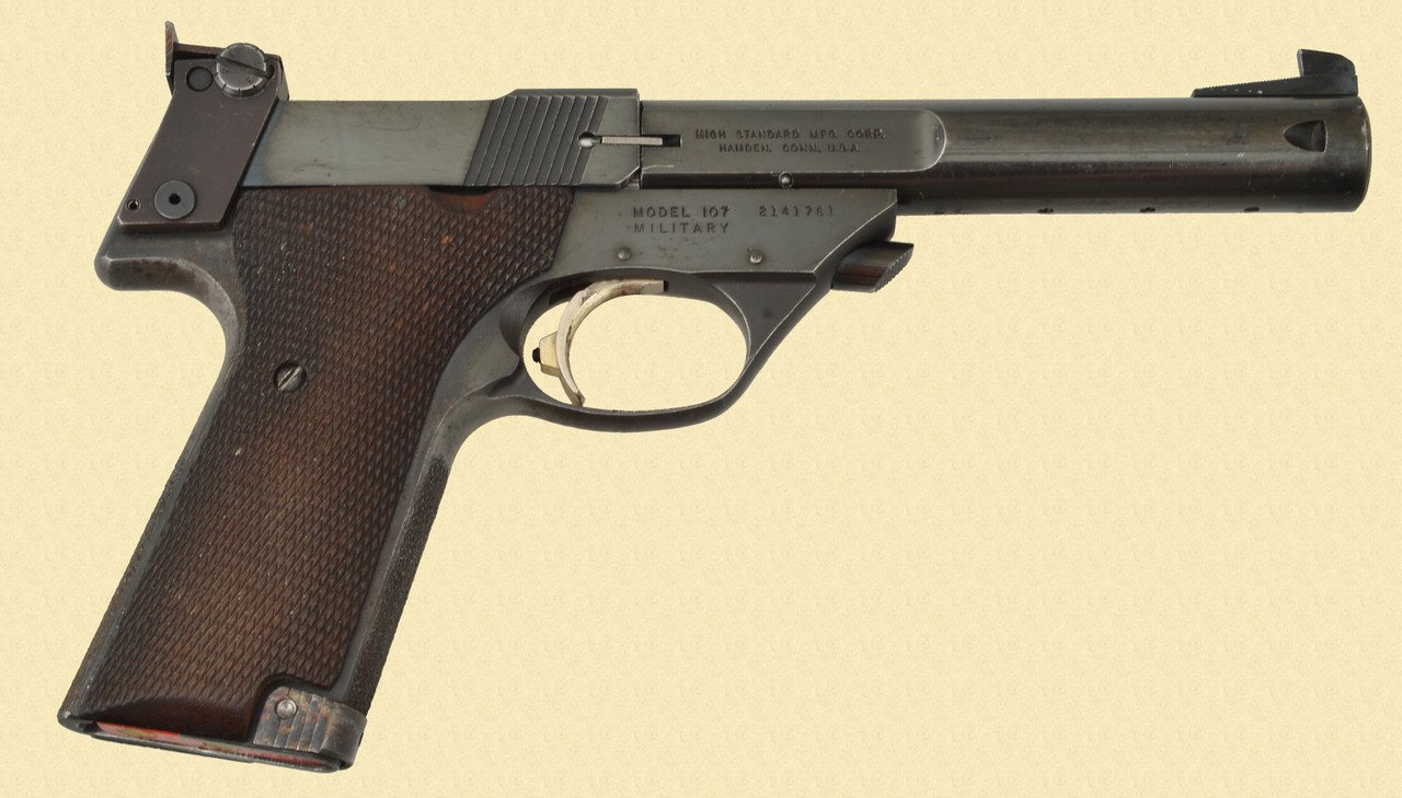 HIGH STANDARD SUPERMATIC TROPHY 107 MILITARY - Z56104 - Simpson Ltd