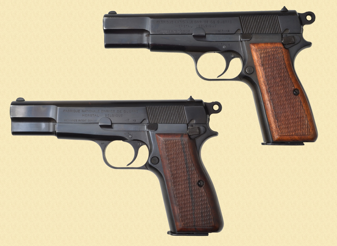 SET OF FN HIGH POWERS W GERMAN POLICE RIG CONSECUTIVE SERIAL - D34461 ...