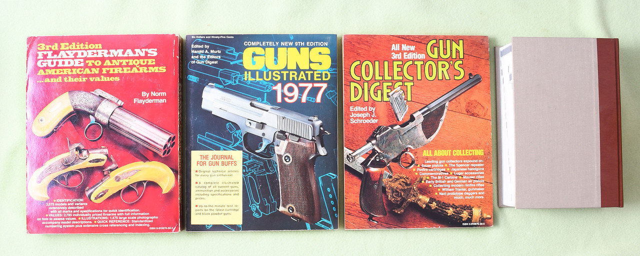 BOOK LOT OF FOUR FIREARMS BOOKS - M10657 - Simpson Ltd