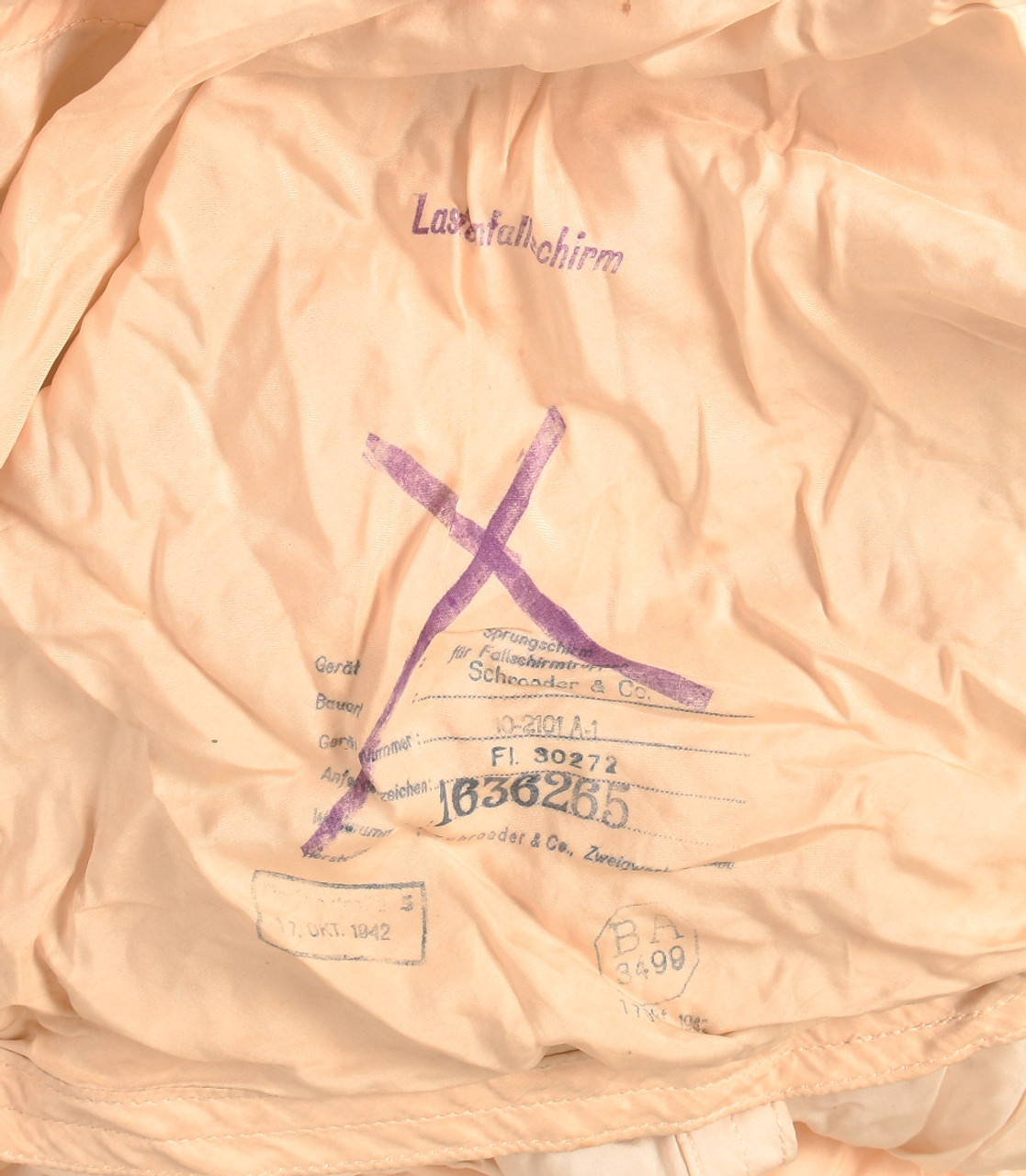 FALLSCHIRMJAGER FALLSCHIRMJAGER MAIN CHUTE & RIGGING - C59535 - Simpson Ltd