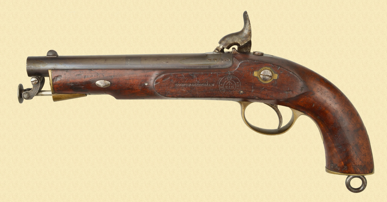 BRITISH P1858 EIG PERCUSSION PISTOL - C59973 - Simpson Ltd