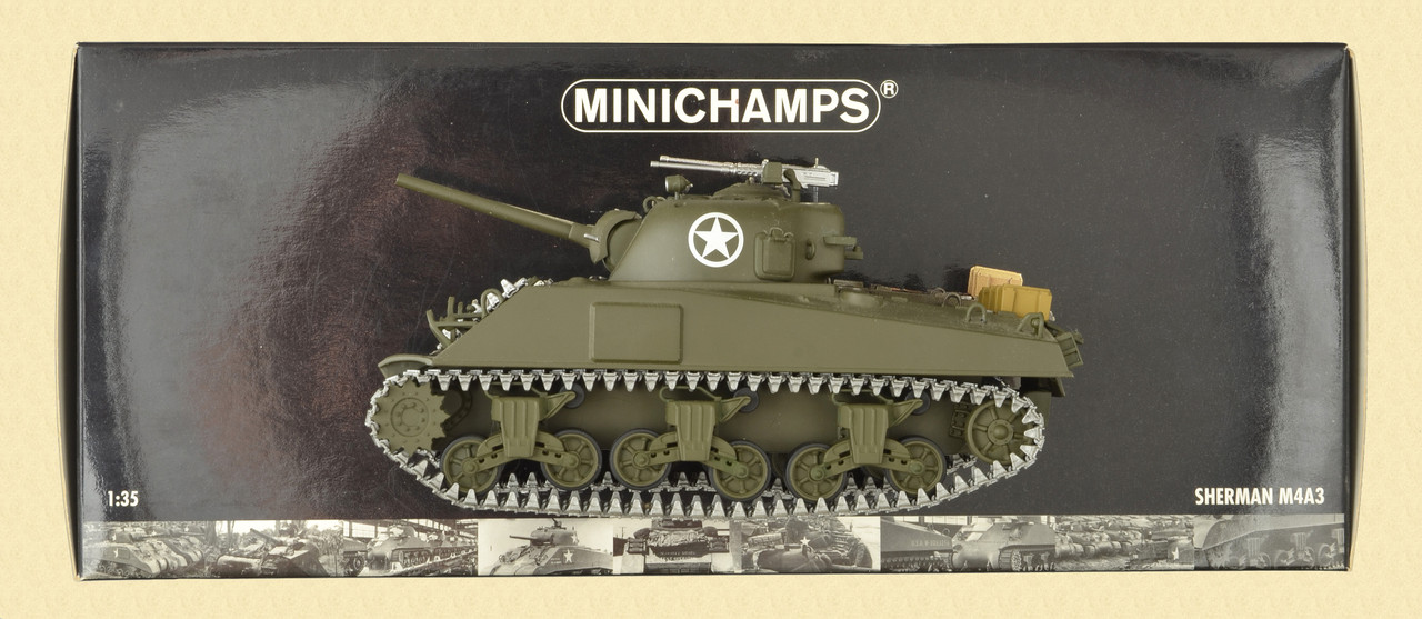 MINI CHAMPS SHERMAN M4A3 MODEL - C60785 - Simpson Ltd