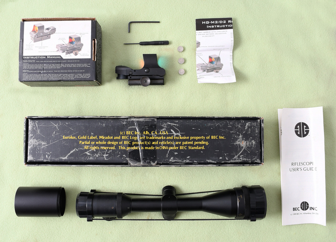 BEC INC. GOLD LABEL SCOPE - C62587 - Simpson Ltd