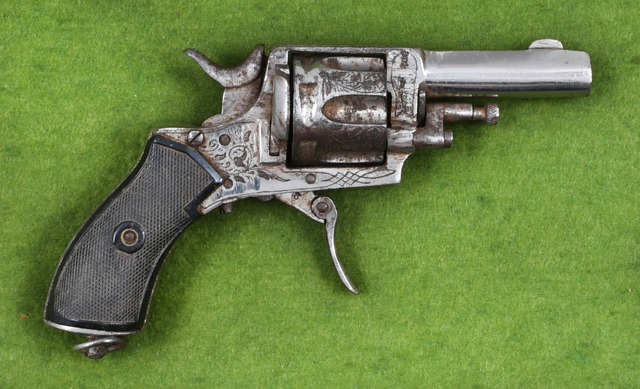 BELGIAN SOLID FRAME REVOLVER - C61267 - Simpson Ltd