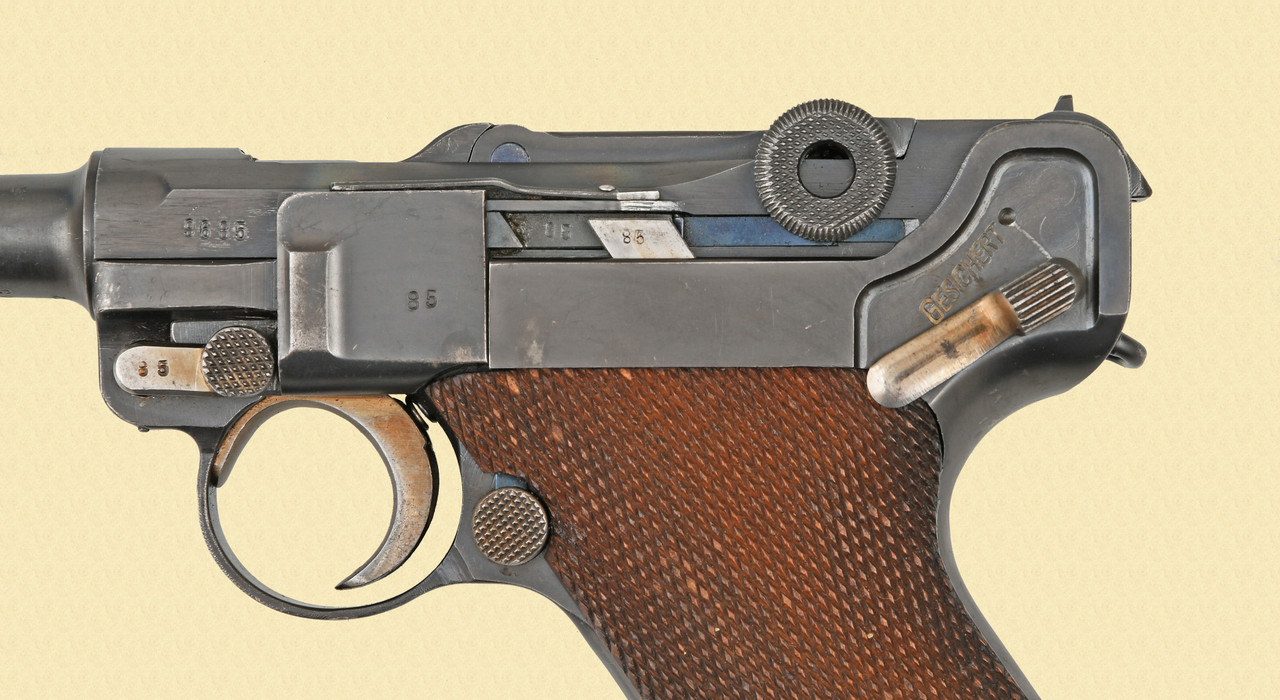 MAUSER P.08 S/42 G DATE POLICE - C65227 - Simpson Ltd