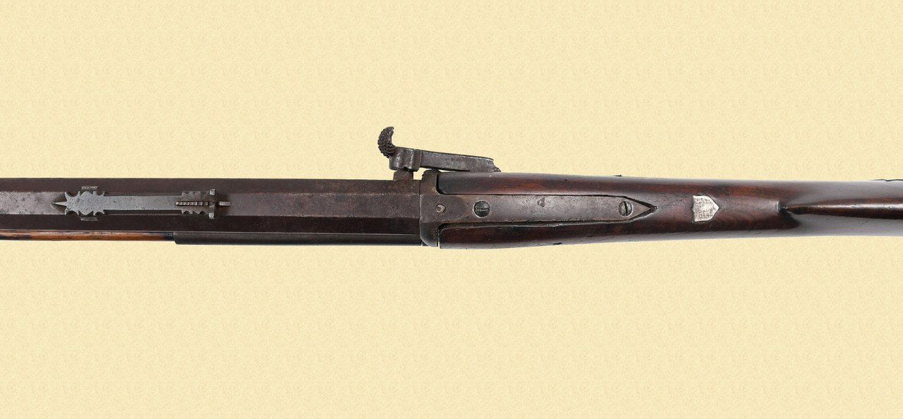 ANTIQUE MULE EAR PERCUSSION COMBINATION GUN - C69058 - Simpson Ltd