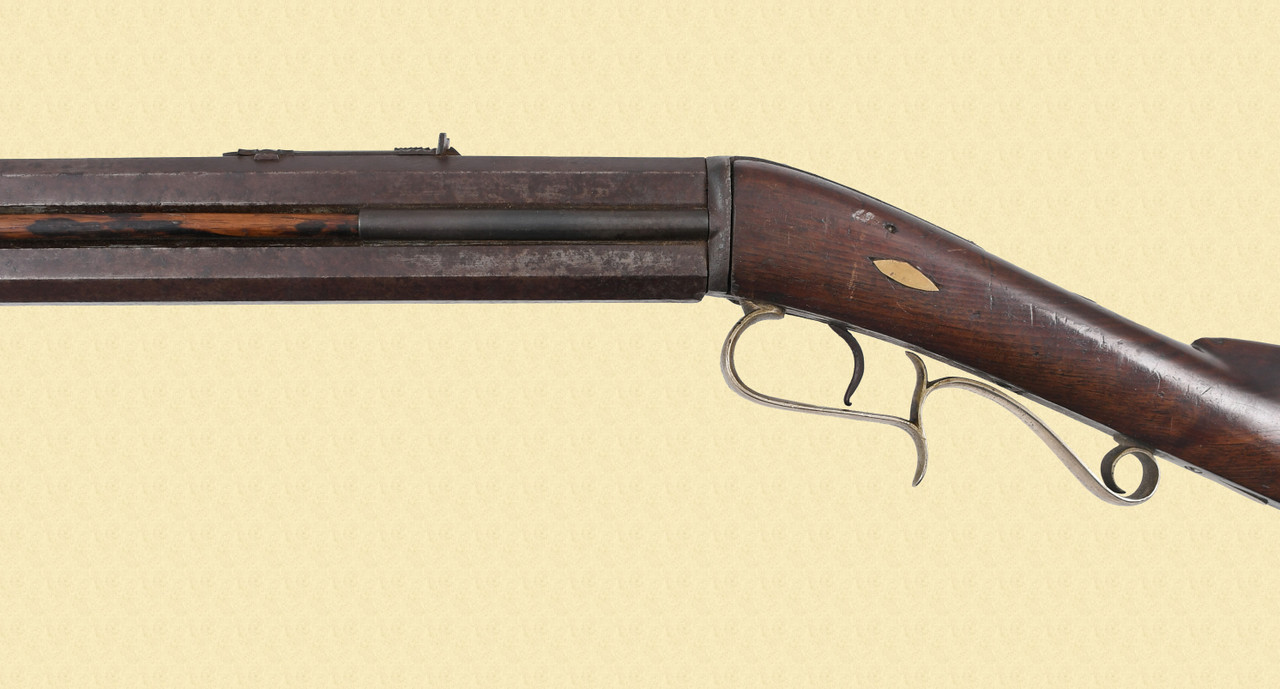 ANTIQUE MULE EAR PERCUSSION COMBINATION GUN - C69058 - Simpson Ltd