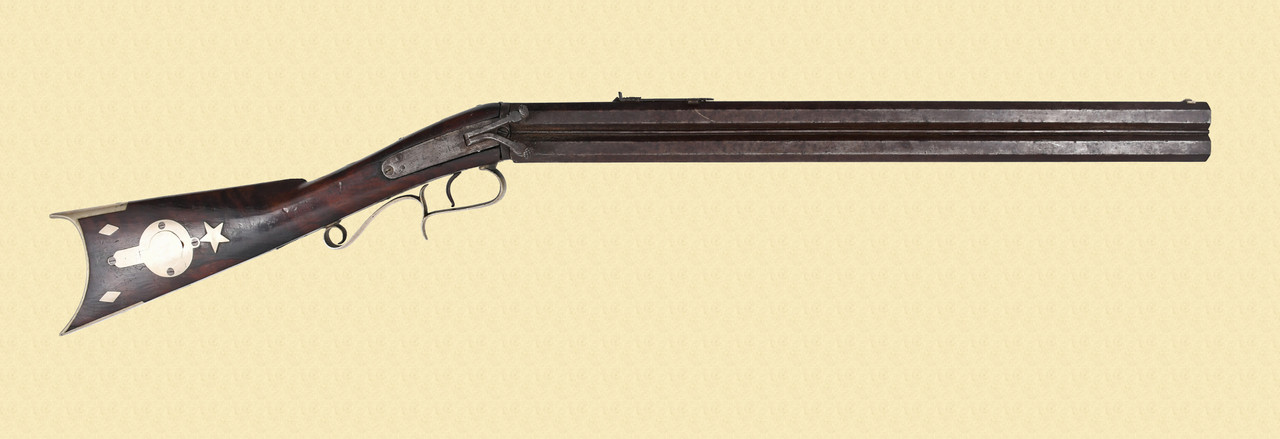 ANTIQUE MULE EAR PERCUSSION COMBINATION GUN - C69058 - Simpson Ltd