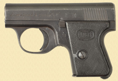 MAUSER WTP 2 FRENCH ASSEMBLED POCKET PISTOL .25 ACP - C53296 - Simpson Ltd