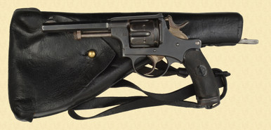 SWISS M1882 ORDNANCE REVOLVER W/STOCK - D34358 - Simpson Ltd
