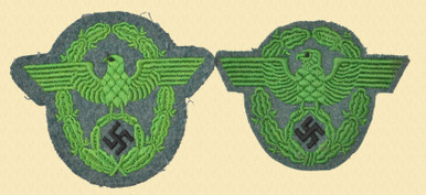 GERMAN POLICE PATCHES- LOT OF TWO - C54776 - Simpson Ltd