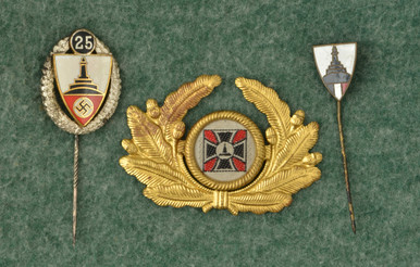 GERMAN WW2 VETERANS PINS - C57790 - Simpson Ltd