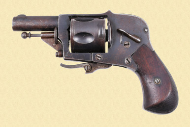 BELGIAN HAMMERLESS REVOLVER - C61291 - Simpson Ltd