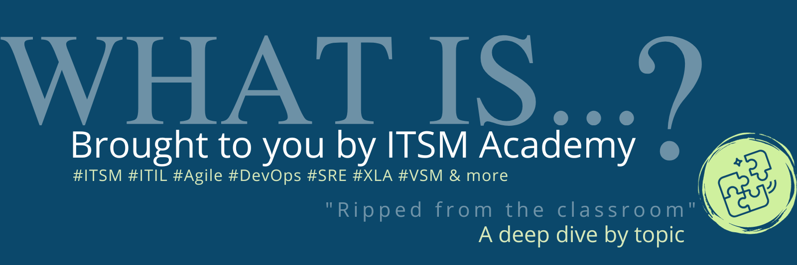 IT Service Management Training & Certifications | ITSM Academy