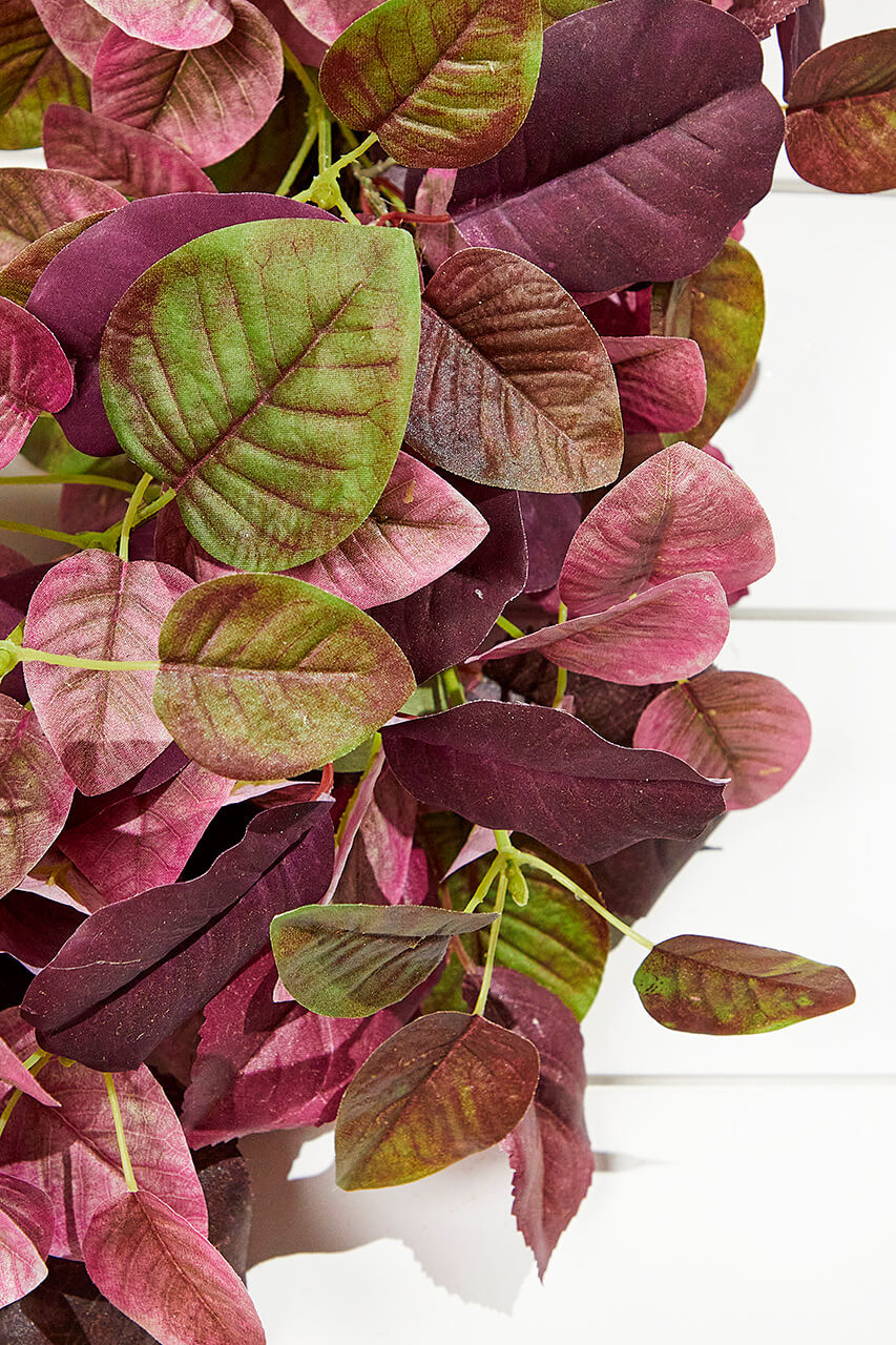 26” Tobacco Leaf Wreath - Decorator's Warehouse