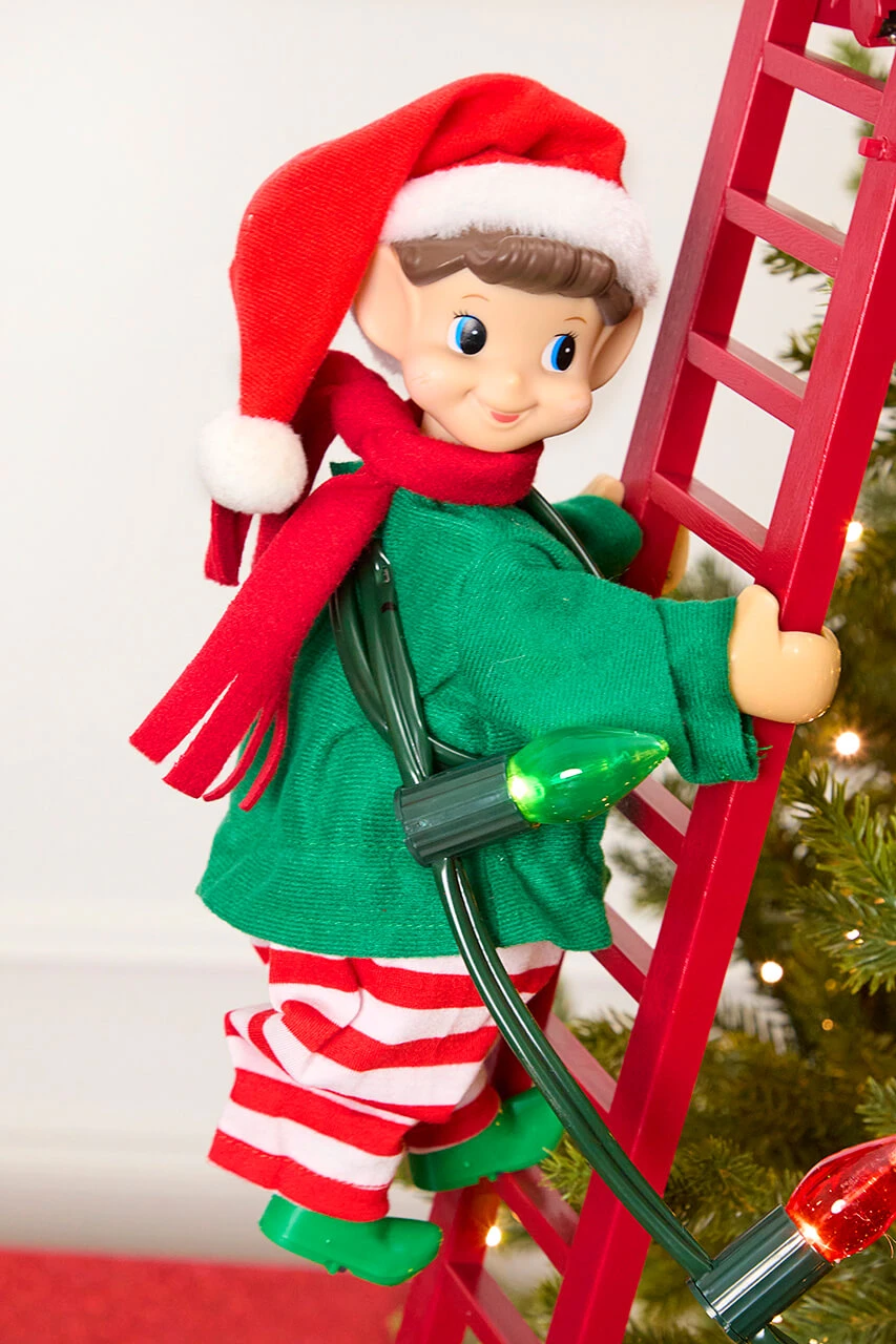 43" Original Climbing Elf - Decorator's Warehouse