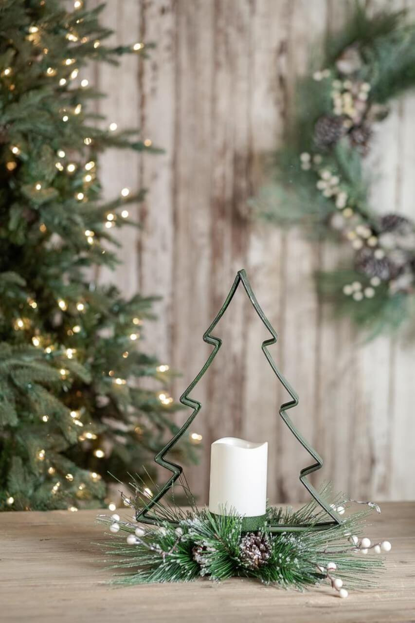 Tree LED Candle Centerpiece - Decorator's Warehouse