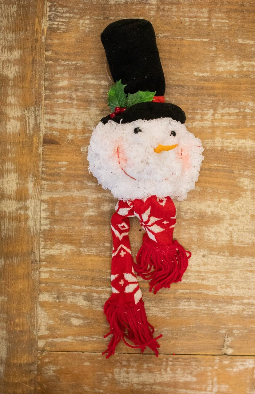 Snowman Head Figurine - Decorator's Warehouse