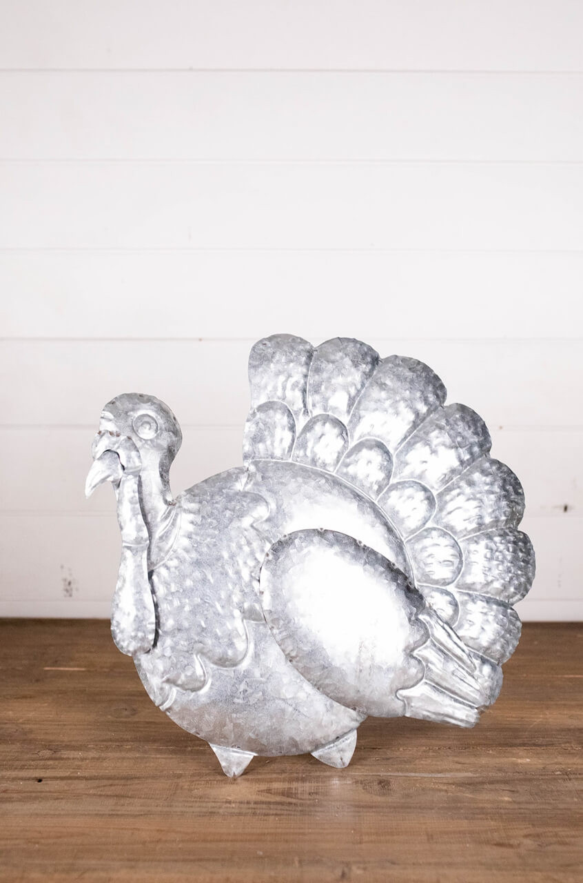 Wood Carved Turkey - Decorator's Warehouse