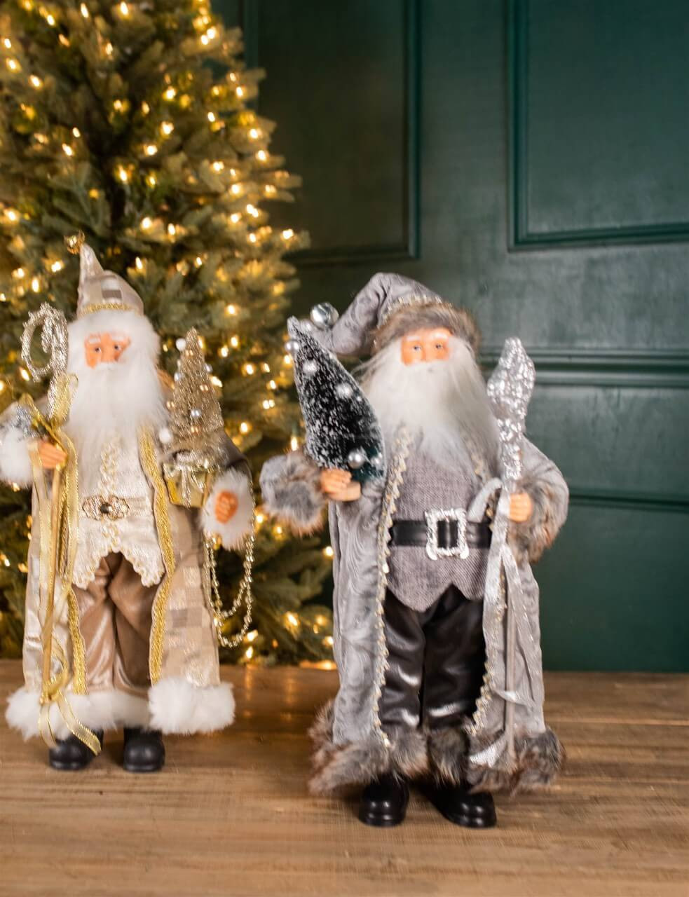 Resin Santa Train - Set of 3 - Decorator's Warehouse