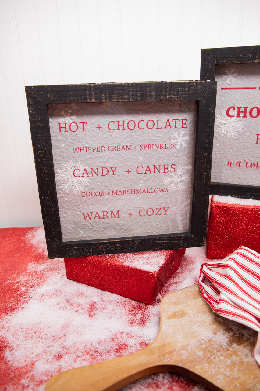 12” Hot Chocolate Wall Decor - Decorator's Warehouse