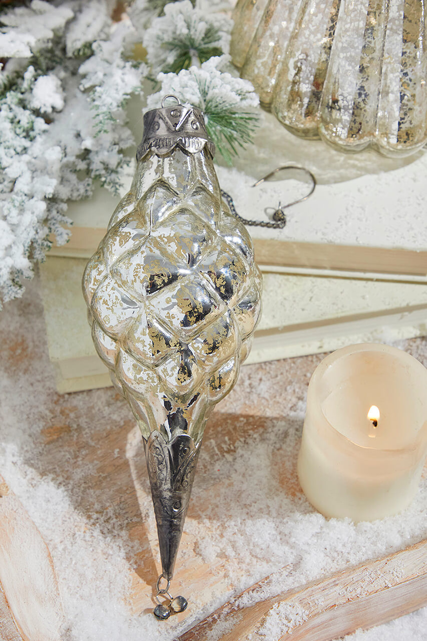 Mercury Glass Ornament