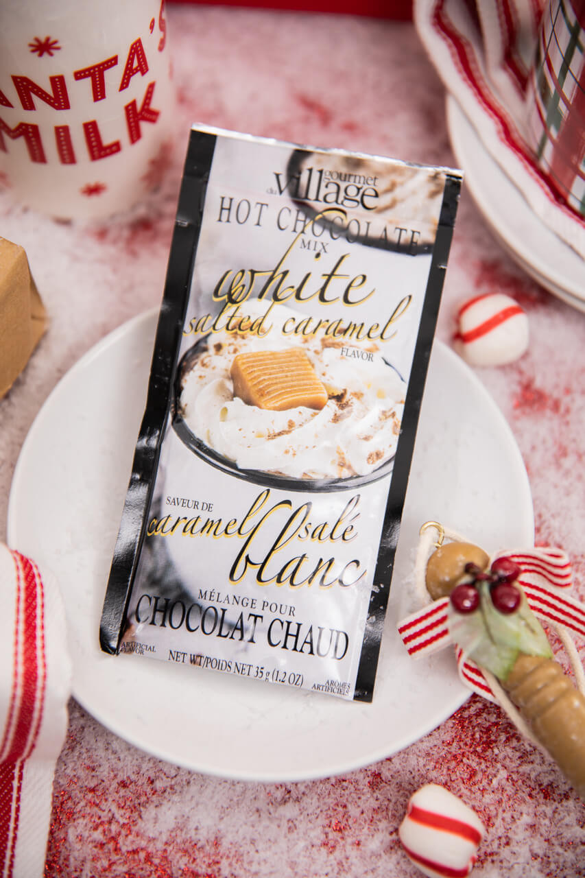 White Salted Caramel Hot Chocolate Mix - Decorator's Warehouse