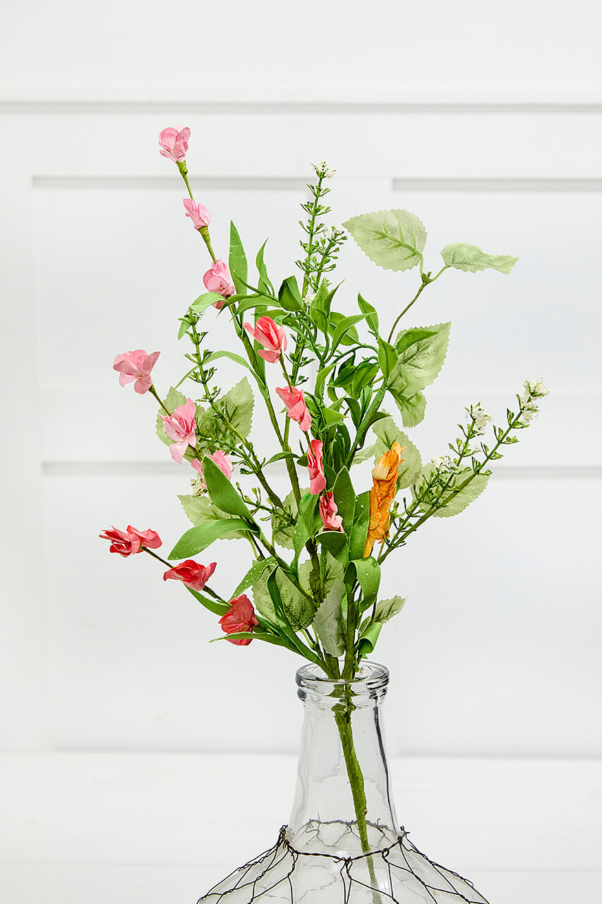21" Mixed Flower Spray - Decorator's Warehouse