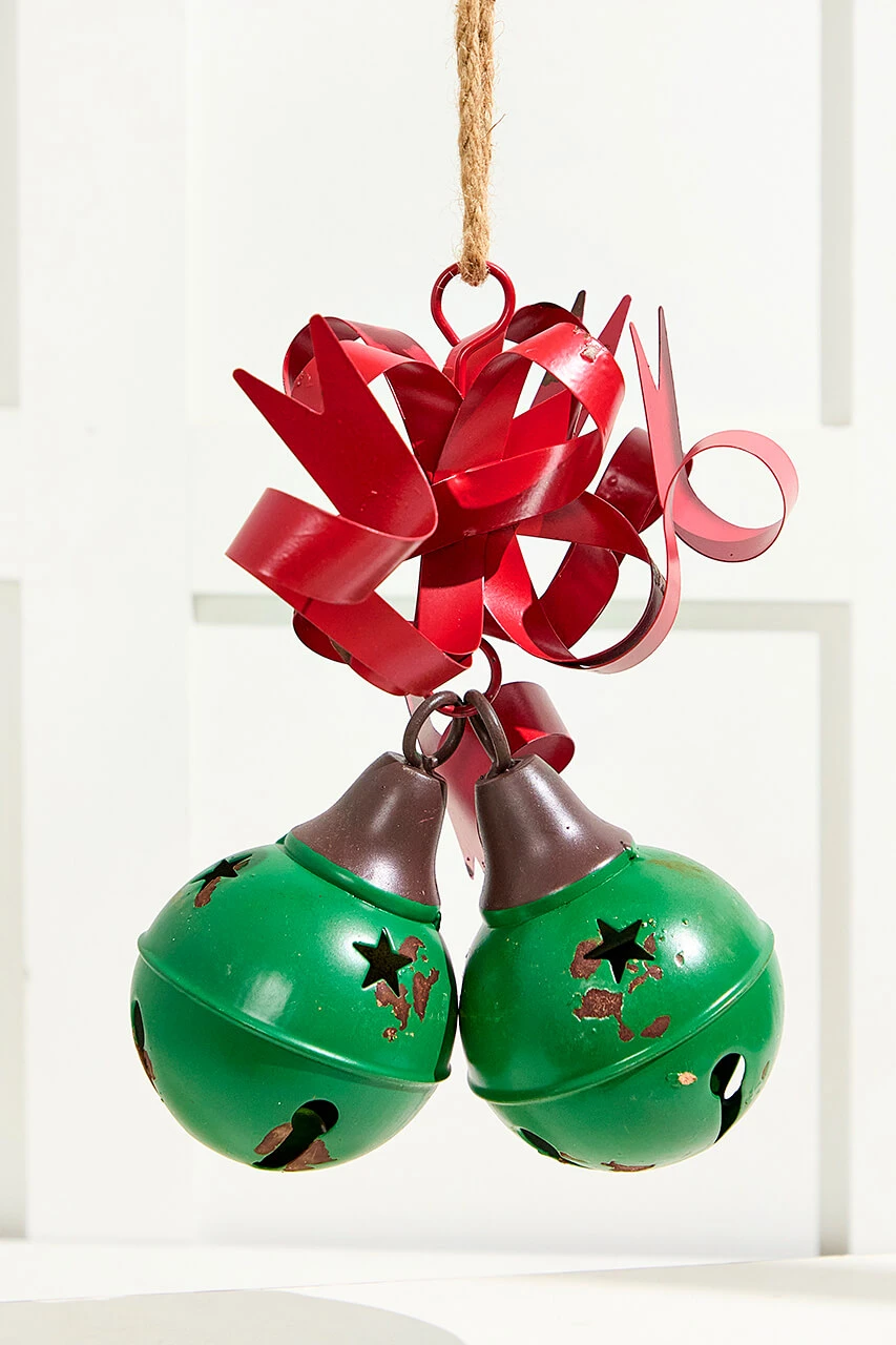 8.6" Metal Antique Jingle Bells - Decorator's Warehouse