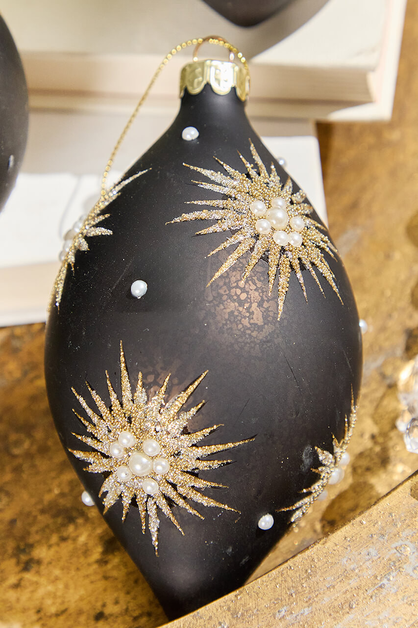 Starburst Glass Ornament - Decorator's Warehouse
