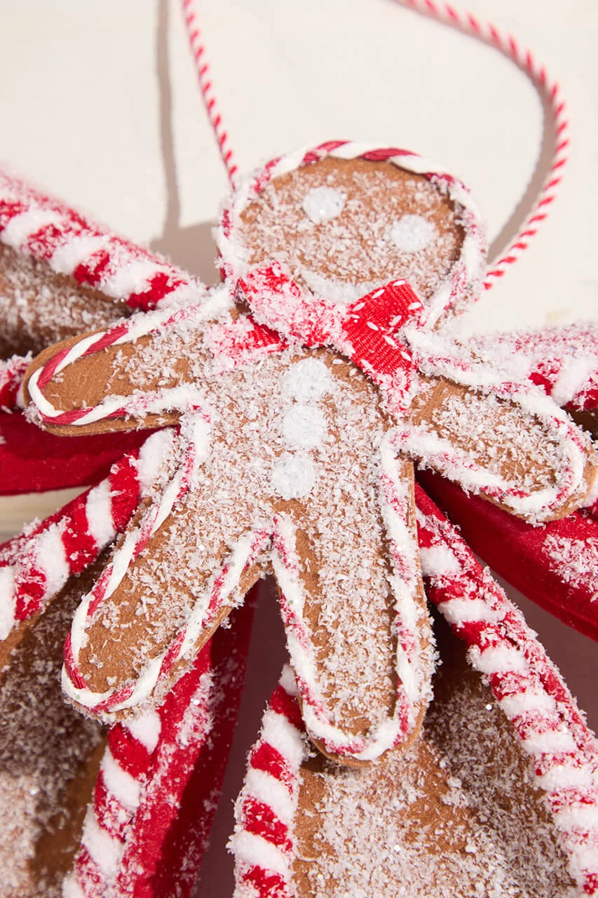 24" Sugar/Spice Gingerbread Bow - Decorator's Warehouse