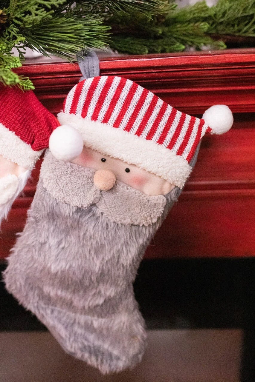 21” Santa Claus Stocking - Decorator's Warehouse