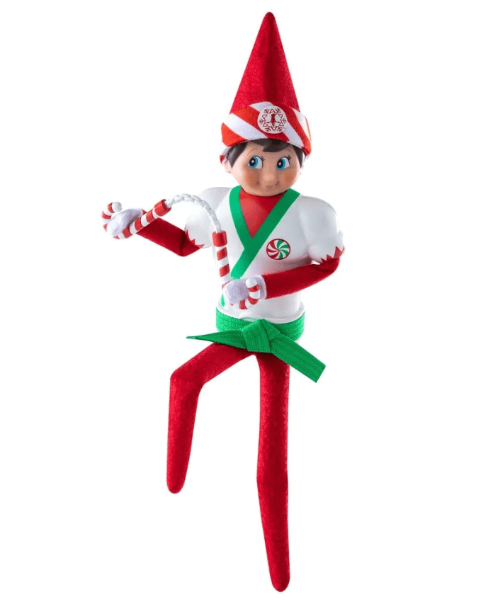 Elf On The Shelf - Karate Kicks Clothes Set - Decorator's Warehouse