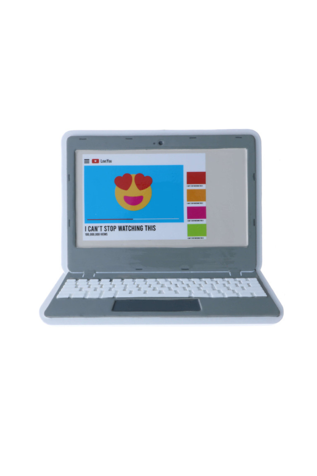 3" Laptop Computer Customizable Ornament - Decorator's Warehouse