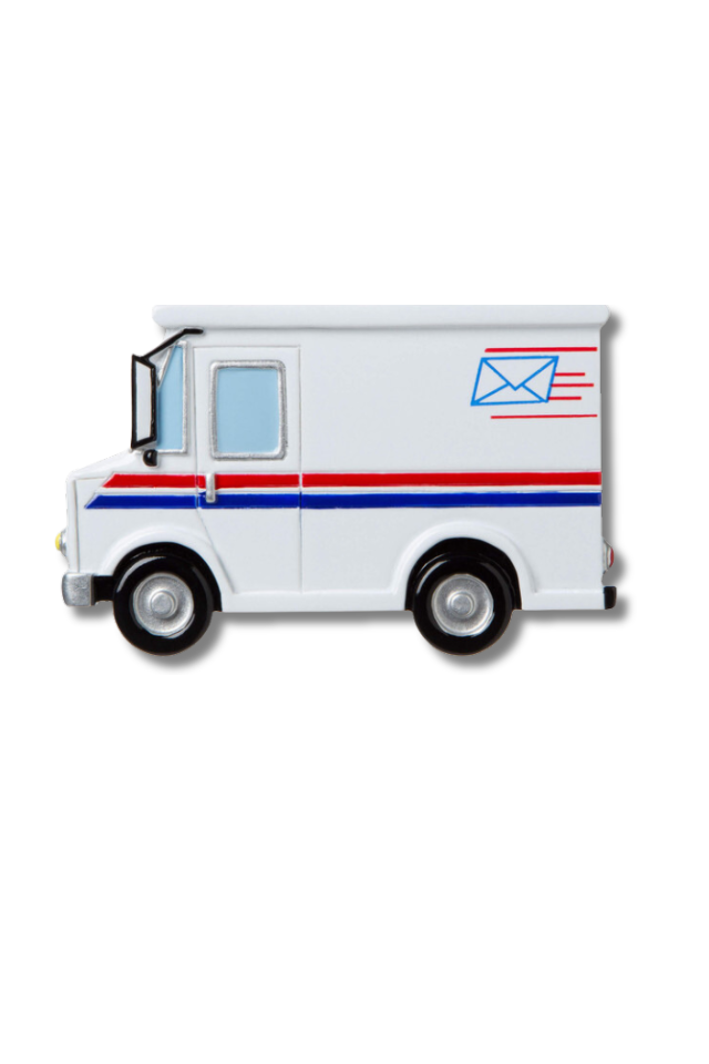 2" Postal Worker Customizable Ornament - Decorator's Warehouse