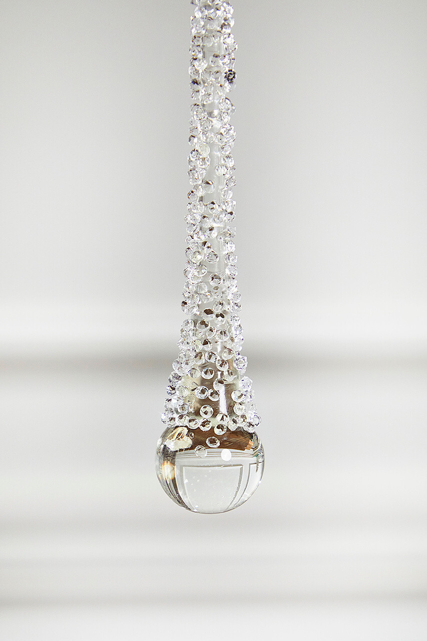 10” Icicle Holiday Drop Ornament - Decorator's Warehouse