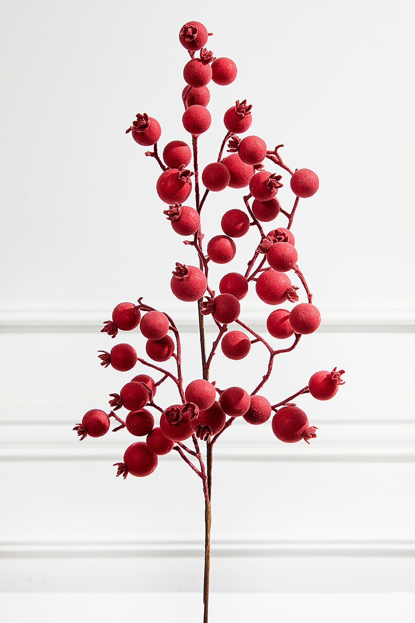 29" Velvet Carrot Spray - Decorator's Warehouse