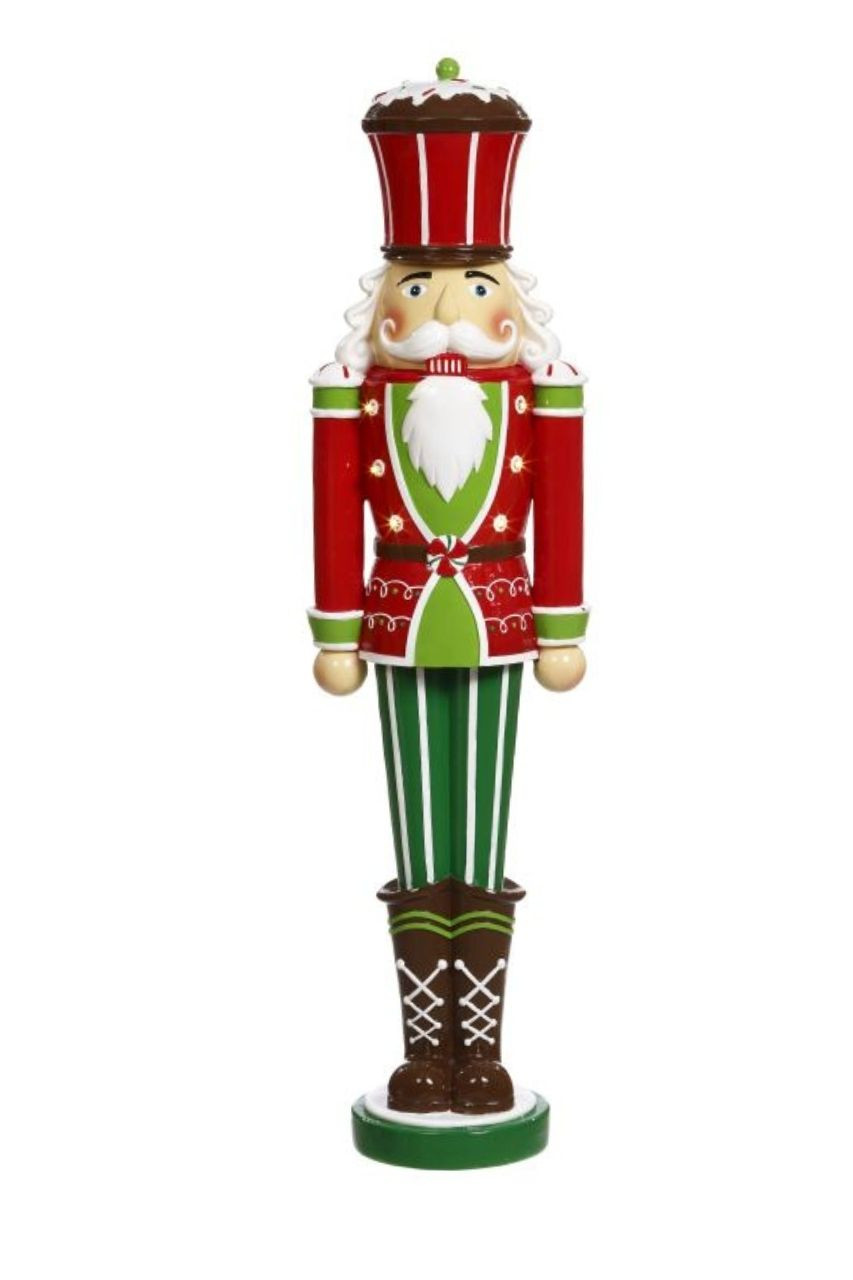 27" Christmas Nutcracker with Lights - Mark Roberts - Decorator's Warehouse
