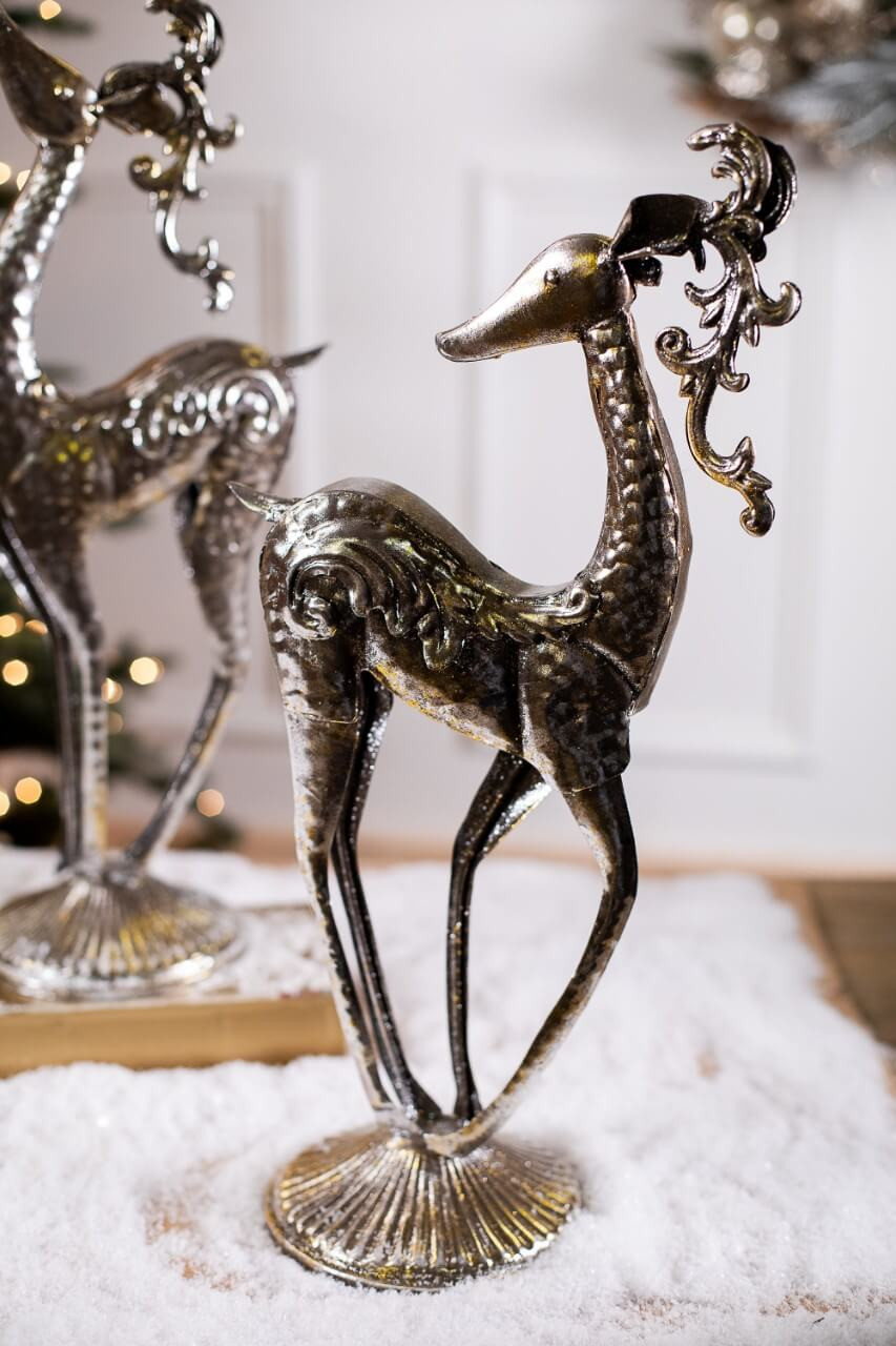 Metal Fancy Reindeer - Decorator's Warehouse