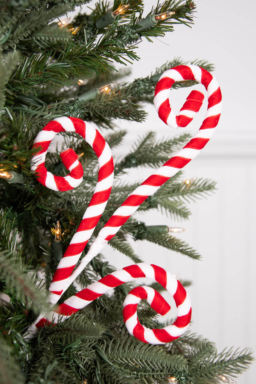 20” Red and White Swirl Candy Stem - Decorator's Warehouse