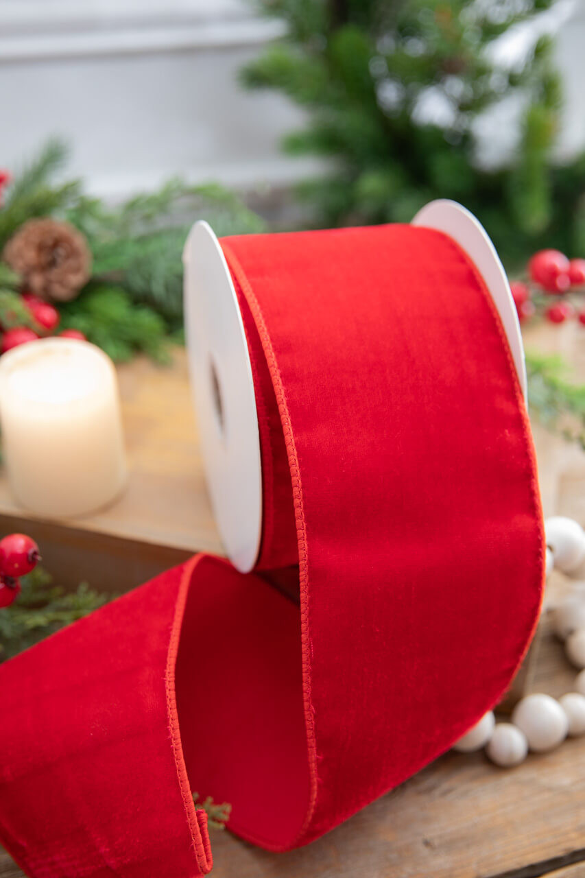 Red & Gold Christmas Ribbon - Classic Collection | Decorator's Warehouse