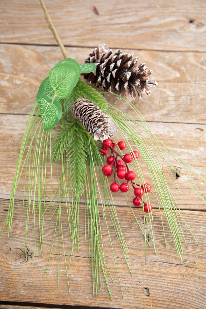 Champagne Pine Cone Bundle - Decorator's Warehouse