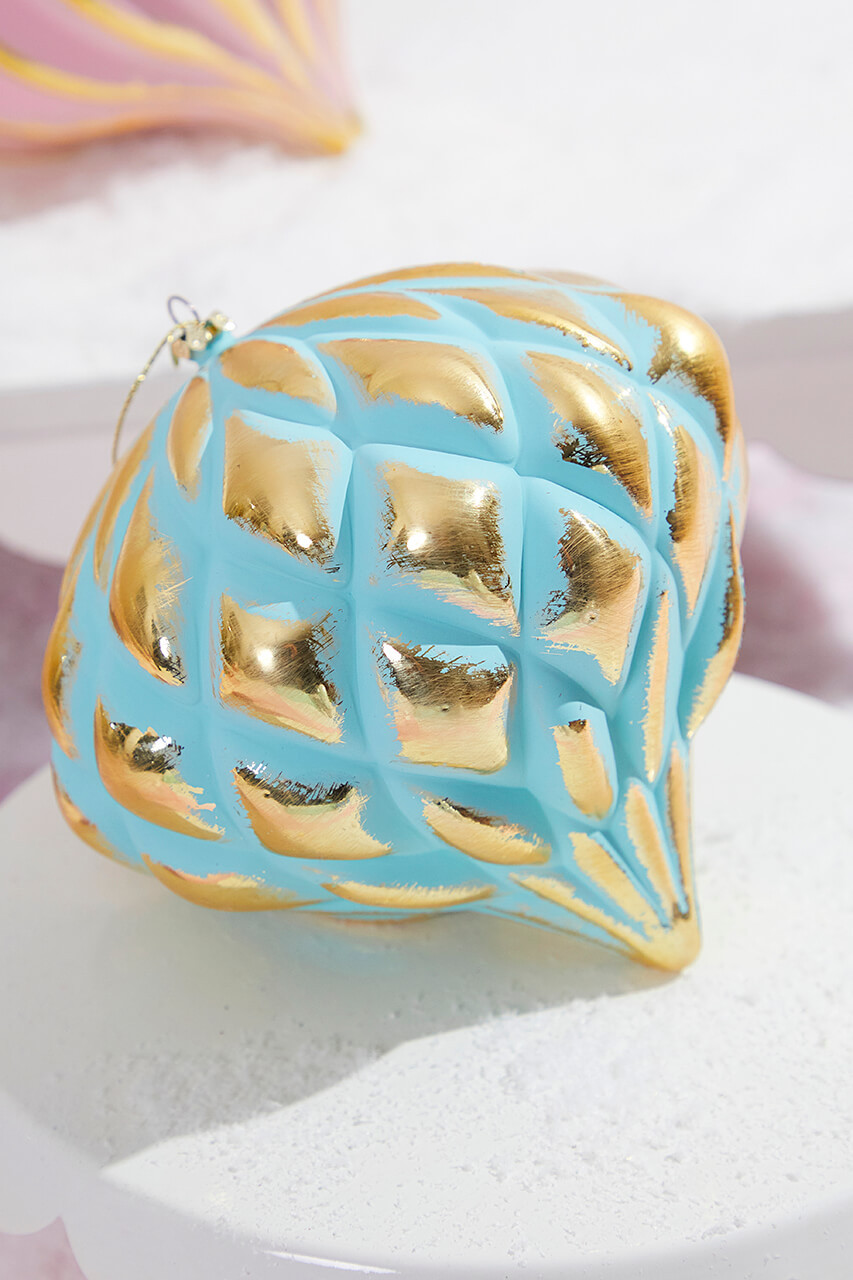 6" Green Gold Onion Ornament - Decorator's Warehouse